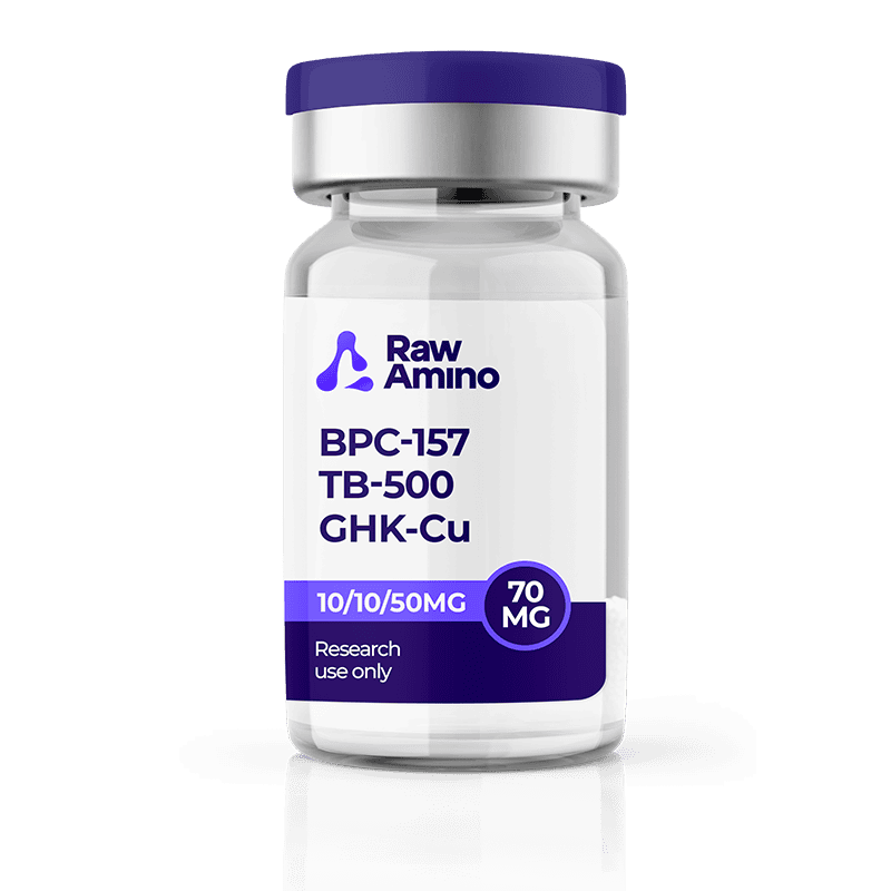 BPC-157 & TB-500 & GHK-Cu - 70MG - Raw Amino